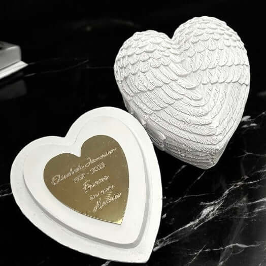 Angel Wings Engraved Box – Chain Valley Gifts