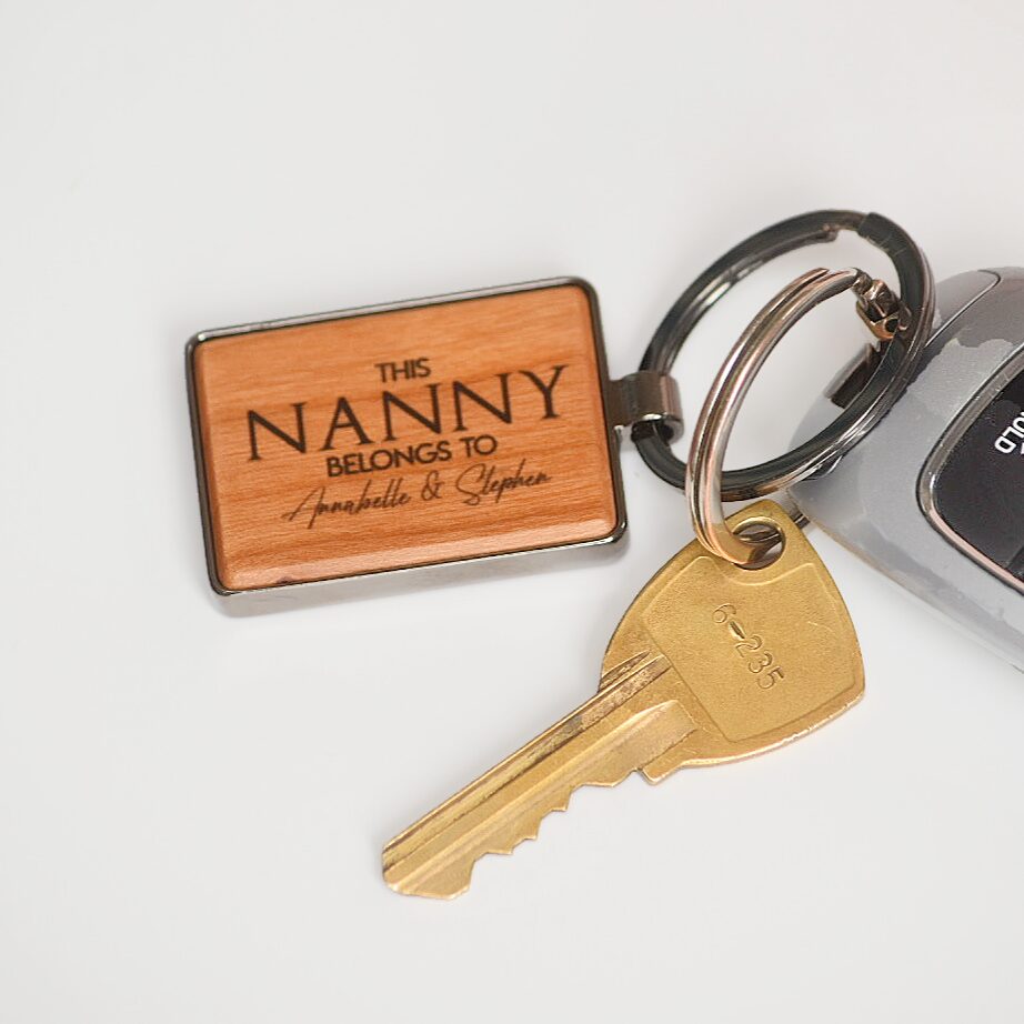Belongs To - Engraved Keyring - Chain Valley Gifts