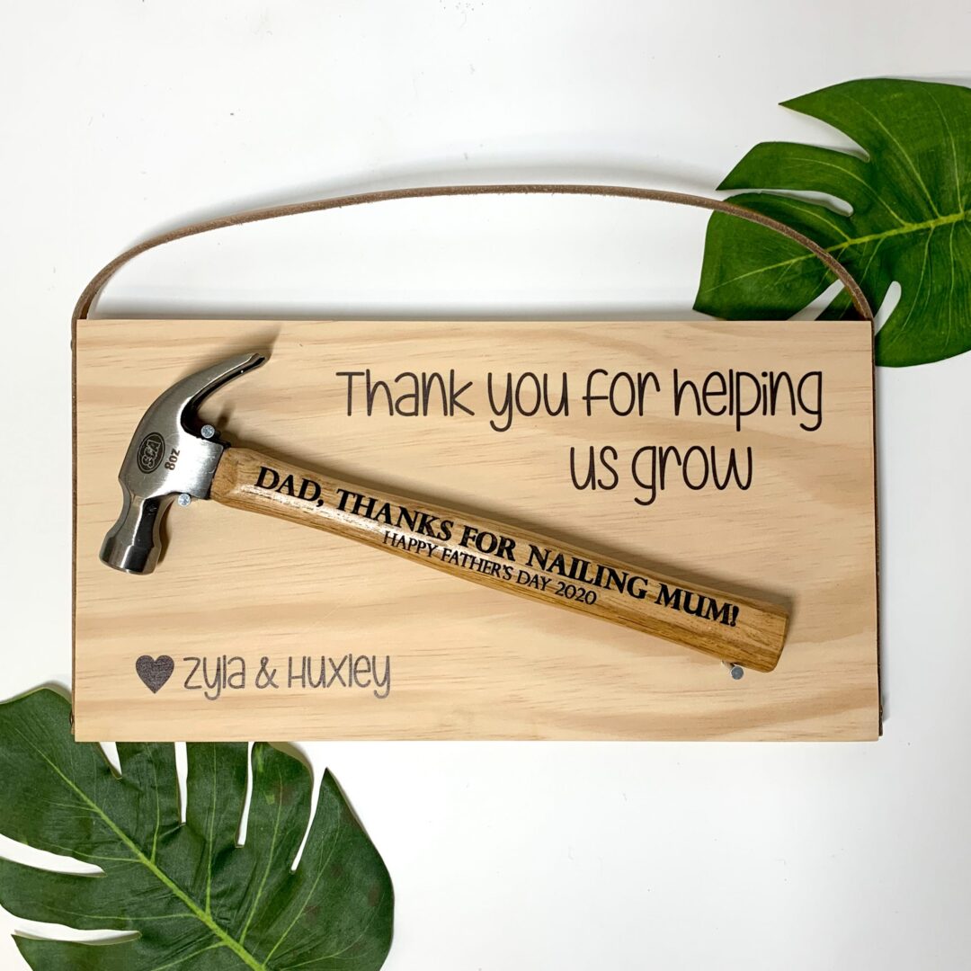 Single Sided Hammer With Display Stand - Chain Valley Gifts