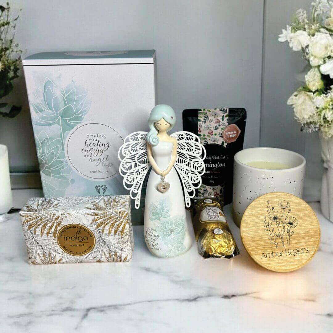 Deluxe Personalised Candle Hamper - Chain Valley Gifts