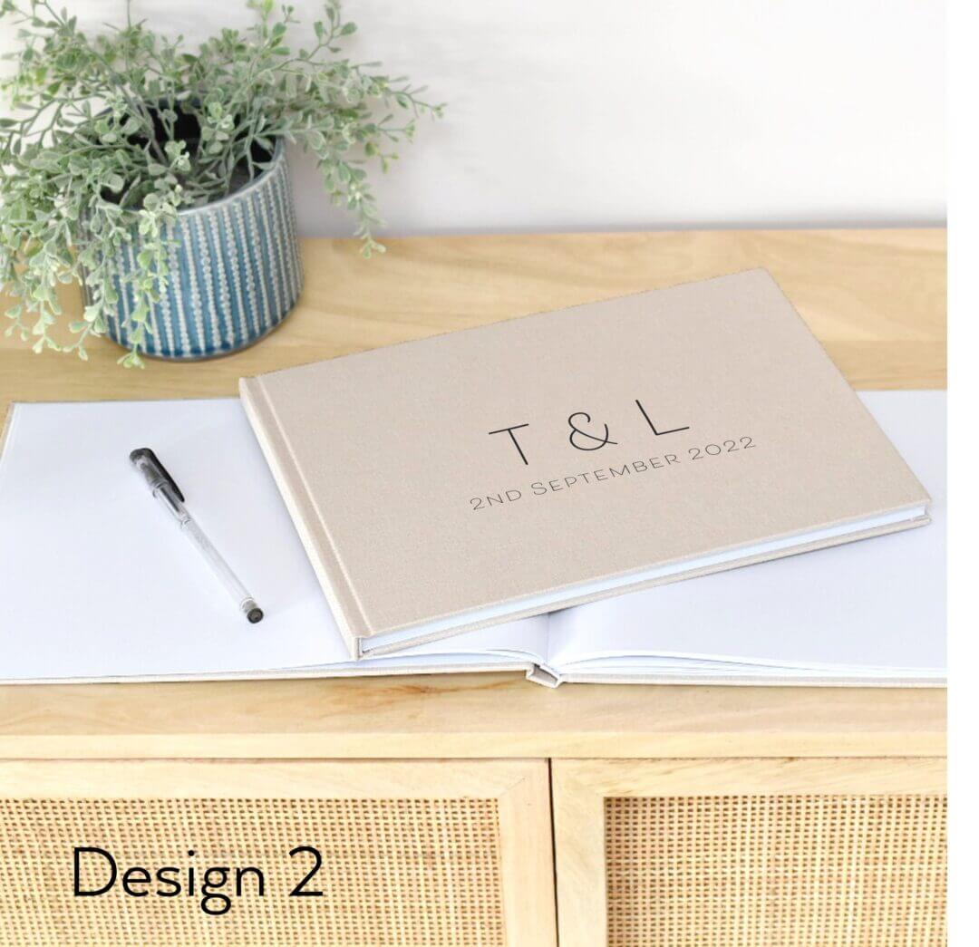 Guest Book - Custom Designed & Printed In Australia – Chain Valley Gifts