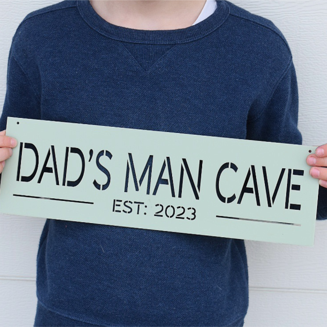 Laser Cut Rectangle Bar Sign - Chain Valley Gifts