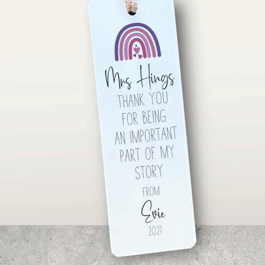 Part of my Story Bookmark - Chain Valley Gifts